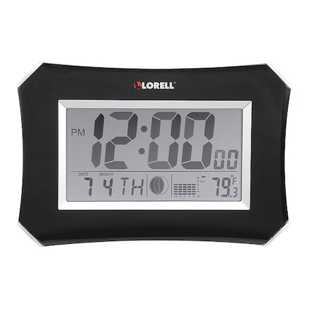 Lorell Lcd Wall/Alarm ClockDigital LLR60998 | Zoro
