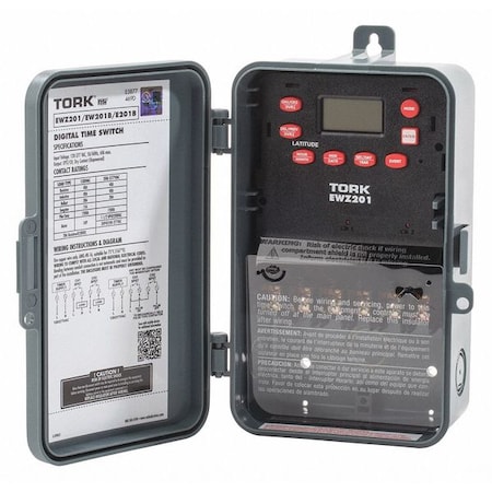 Nsi Industries Astronomic Digital Timer, 2 Channel Brck (Enclosure Not ...