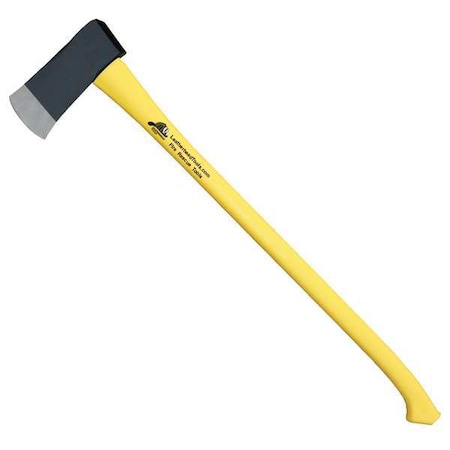 Leatherhead Tools Flat Axe, 36" Yellow Fiberglass Handle, 8 lb. Head ...