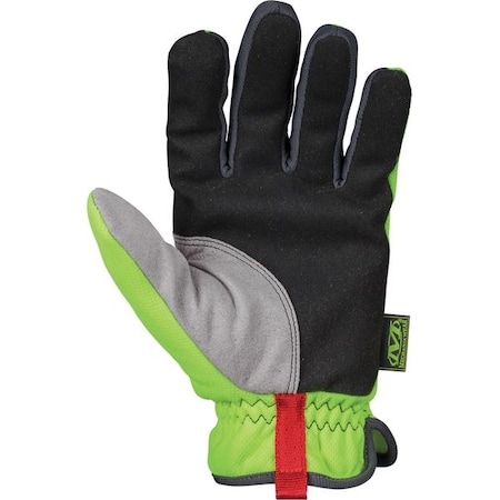 Mechanix Wear Mechanics Gloves, Hi-Vis, TekDry(R) Synthetic Leather ...