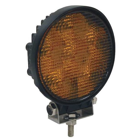 Buyers Products 4.5 Inch Amber LED Flood Light with Black Housing ...