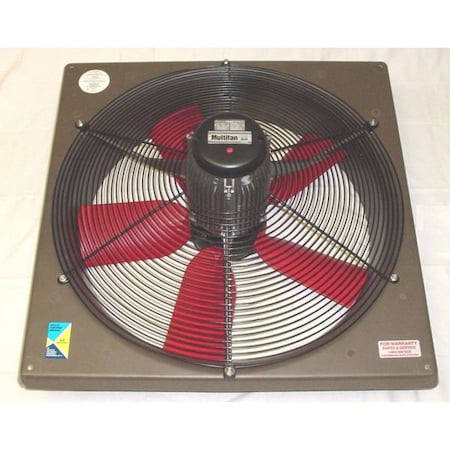 Multifan Exhaust Fan, 14 In, 120V V4E35K4M71100 | Zoro