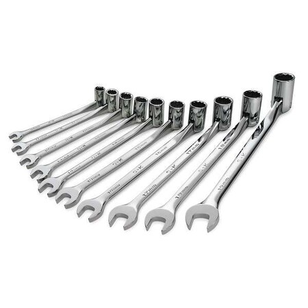 Sk Professional Tools Combo Wrench Set, Flexible, 10-19mm, 10 Pc 86142 ...