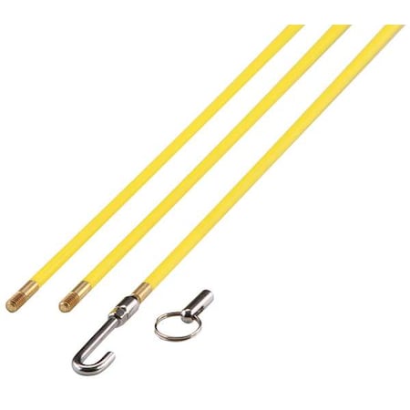 Westward Wire Fish Stick Set, 12 ft, 5 Pc 21CJ17 | Zoro