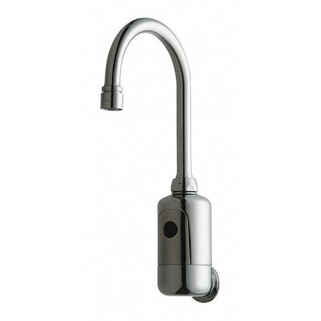 Chicago Faucet Gooseneck Electonic Sensor Faucet, 2 Handles WWG116.214 ...