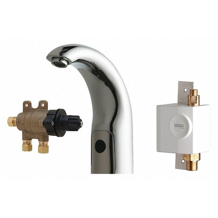 Chicago Faucet Electronic Sensor Single Hole Mount, 1 Hole Hytronic ...