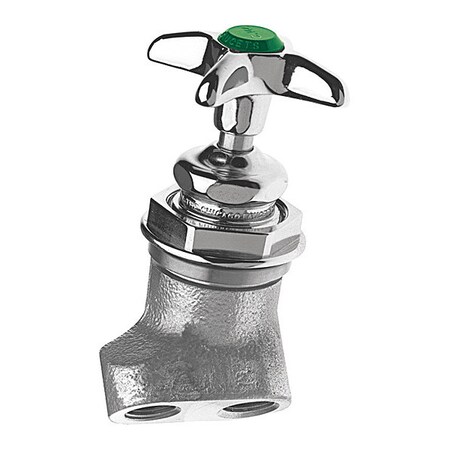 Chicago Faucet Left-Hand 45Deg Angle Control Valve 915-CP | Zoro