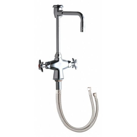 Chicago Faucet Laboratory Sink Faucet, 2.2 gpm 930-E3-2ABCP | Zoro