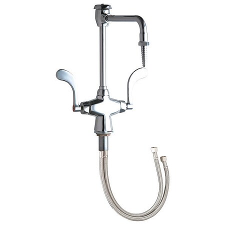 Chicago Faucet Laboratory Sink Faucet, 4.0 gpm 930-GN8BVBE7-317XK | Zoro