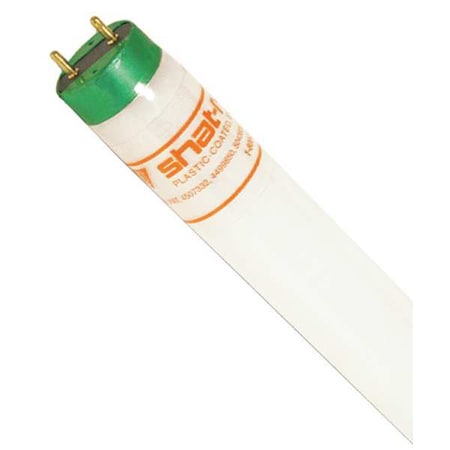 Shat-R-Shield SHAT-R-SHIELD 28W, T8 Linear Fluorescent Light Bulb F32T8 ...