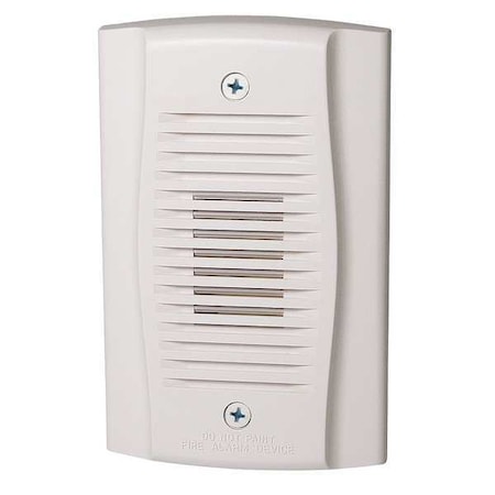 System Sensor Mini Horn, White MHW | Zoro