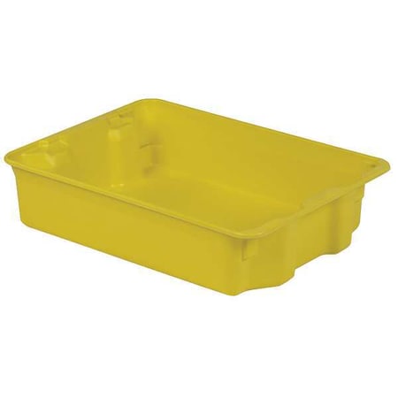 Lewisbins Stack and Nest Bin, Fiberglass Reinforced Polyester, 18 1/8 ...