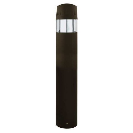 Spaulding Lighting LED Bollard, 46W, Tempe, 2342 lm TMR24LU5KDB | Zoro