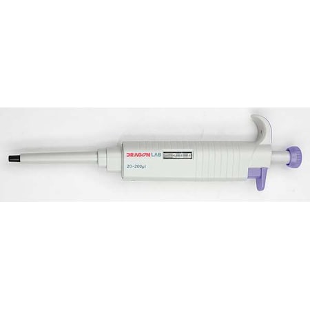 Dlab Micropipette Plus, Single, 100-1000uL 21R828 | Zoro