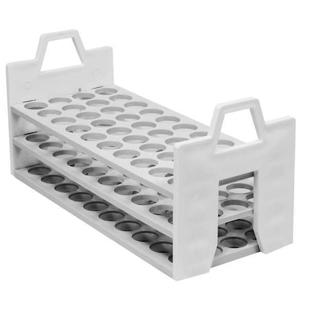 Sp Scienceware Test Tube Rack, Stackable, 40 Places F18860-1620 | Zoro