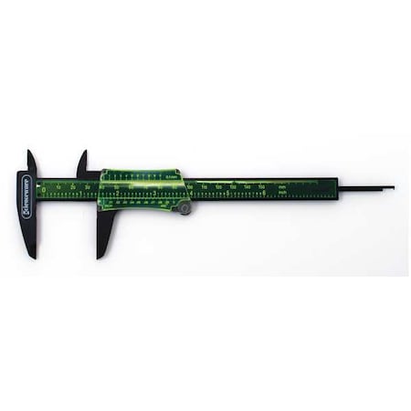 Sp Scienceware Vernier Caliper, Rigid Plastic H13415-0000 | Zoro