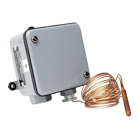 Briskheat Temperature Controller, Bulb/Capillary, 22A, 0-277V, 0 to 150 ...
