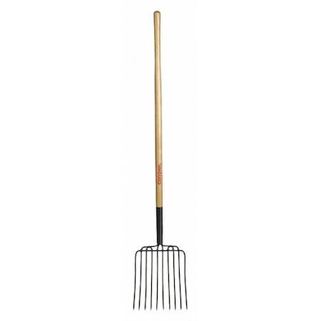 Corona Tools Manure Fork, 10 Tine, 48" Ash Wood Handle FK 42010 | Zoro