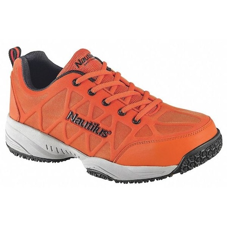 Nautilus Safety Footwear Athletic Shoe, Orange, Nylon, Mesh, 11M, PR ...