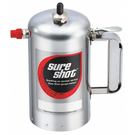 Sure Shot Sprayer, Plated, Stl, Adjstble Nzzle, 32 oz. A1102 | Zoro