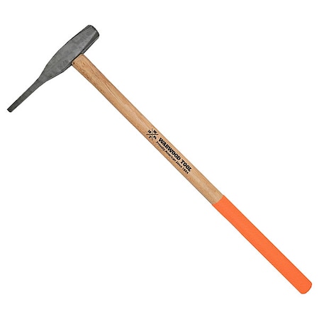 Warwood Tool Tie Plug Punch, Handle 36" L, Taper 7" L 21822 | Zoro