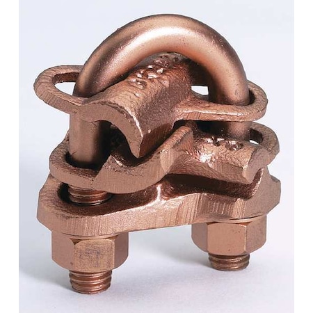 Burndy Wire Ground Clamp, 2/0AWG, 2.75In GX2929 | Zoro