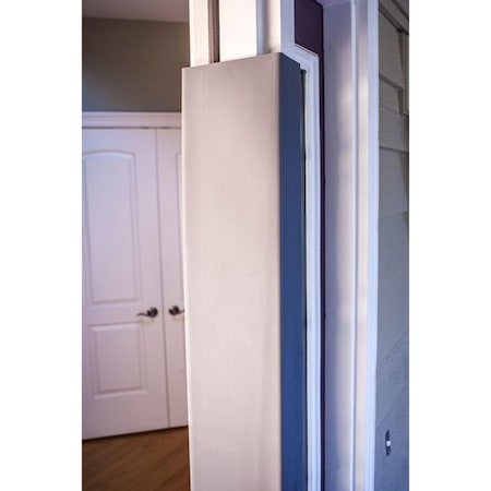 Surface Shields Door Frame Protection, 3.75 Ftx6 In., Gray ES45 | Zoro