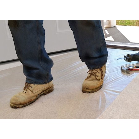 Surface Shields Carpet Protection, 36 In W x 200 Ft L, 2.5 mil Thick ...