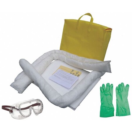 Zoro Select Emergency Spill Kit, Oil-Based Liquids 22EV95 | Zoro