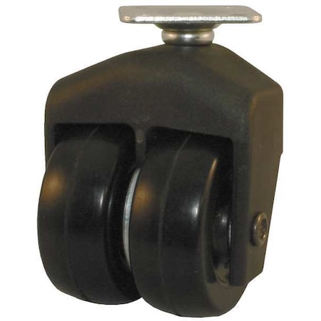 Jacob Holtz Dual Wheel Swivel Caster, 150 lb, 2 In, Rubber 205-2XHRUB ...