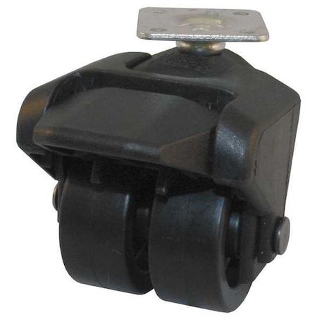 Jacob Holtz Dual Wheel Swivel Caster w/Brake, 150 lb, 2 In.PP 205-2XPP ...