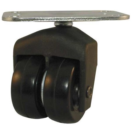 Jacob Holtz Dual Wheel Swivel Caster, 150 lb, 2 In, Rubber 205-2XHRUB ...