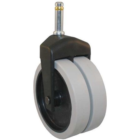 Jacob Holtz Dual Wheel Swivel Caster, 150 lb, 4 In, Polyurethane 405 ...