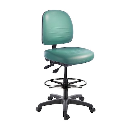Cramer Polyurethane Task Chair, 22-3/4" to 33-1/4", No Arms, Stone ...