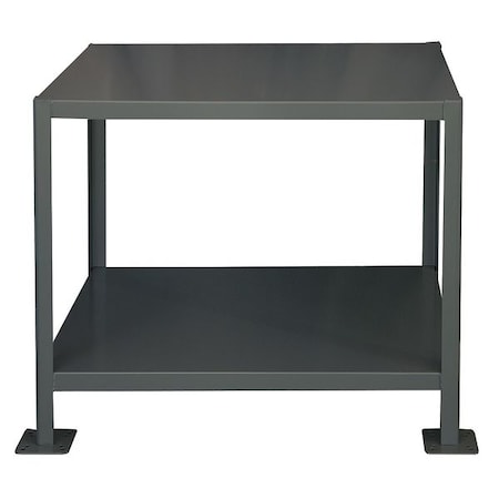 Durham MT367236-3K295 Fixed Work Table,Steel,72" W,36" D | Zoro.com