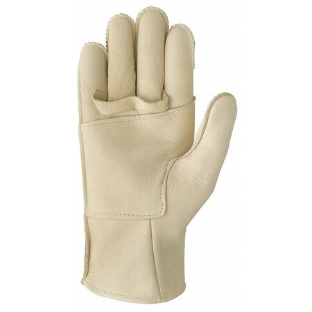 Ansell Leather Gloves, Rope Handling, Tan, L, PR 46-108 | Zoro
