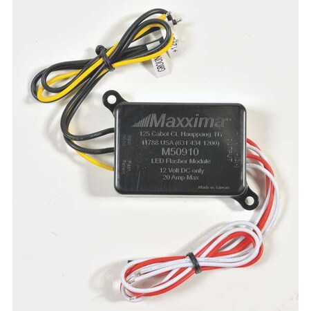Maxxima Automotive Flasher, 12.8V DC Volt Rating, Blunt Cut Wires ...