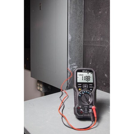 Flir Digital Multimeter, 1,000 Max. AC Volts, 1,000 Max. DC Volts, 10 ...