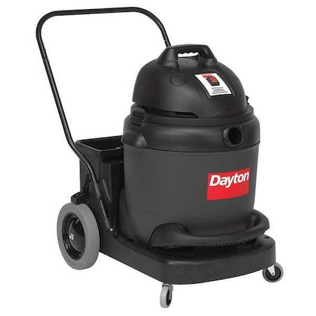 Dayton Industrial Shop Vacuum, 1-1/2" Hose Dia., HEPA 100 cfm 22XJ57 | Zoro