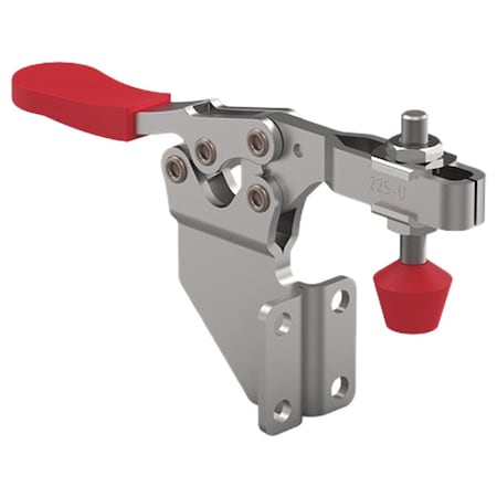 De-Sta-Co Hold-Down Clamp, Steel, Red Handle 225-UF | Zoro