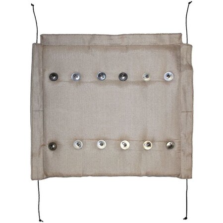 Unitherm 24" x 36" Fiberglass Cloth Flange and Valve Insulation IC3624 ...