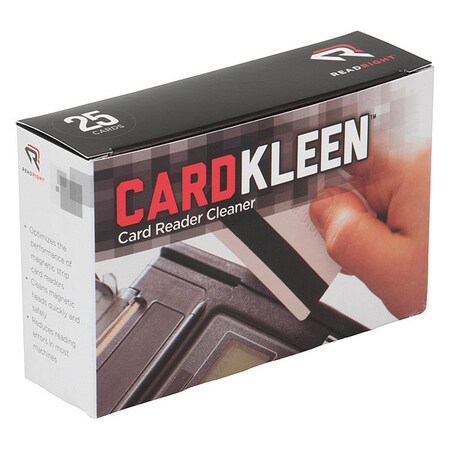 Read Right CardKleen Presaturated Magnetic Head Cleaning Cards, 3 3/8 ...