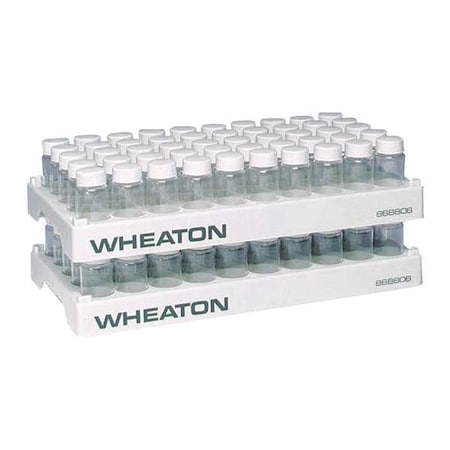 Wheaton Vial Rack, Holds 50, PK5 868806 | Zoro
