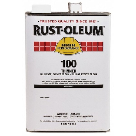 Rust-Oleum Paint Thinner, Oxsol, 1 gal 254266 | Zoro