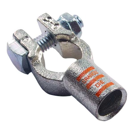 Westward Straight Battery Terminal, 2/0ga, Orng, PK5 23PC80 | Zoro