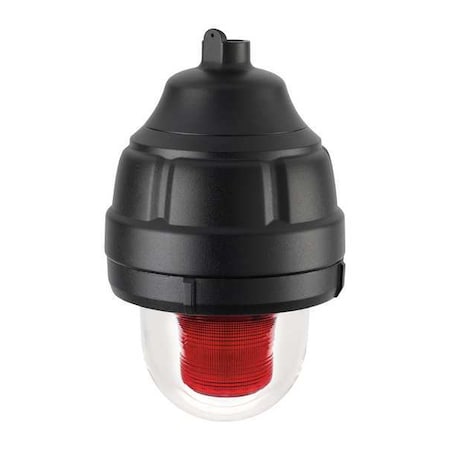 Federal Signal Warning Light, Red, LED, 120VAC 27XL-120-240R-MOD | Zoro