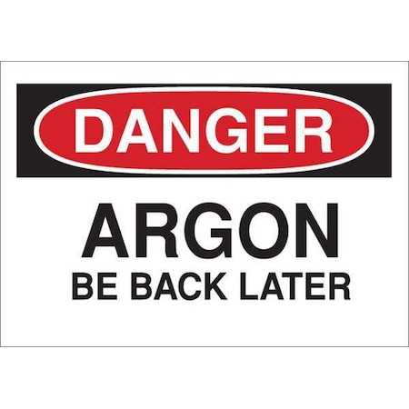 Brady Funny Danger Sign, 7X10, English, Sign Material: Plastic, 38052 ...