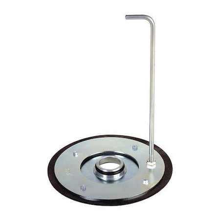 Cox Follower Plate, For Container Size 256 oz, Metal, Dia 2 in ...