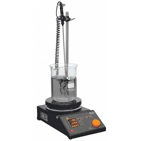 United Hotplate, Ceramic, Stir Bar, Sensor Probe HOTPDG | Zoro