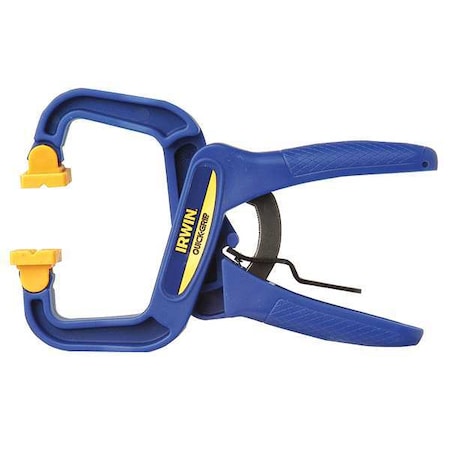 Irwin Spring Clamp, 1-1/2 x 5 In, Rubber, Resin 59100CD | Zoro